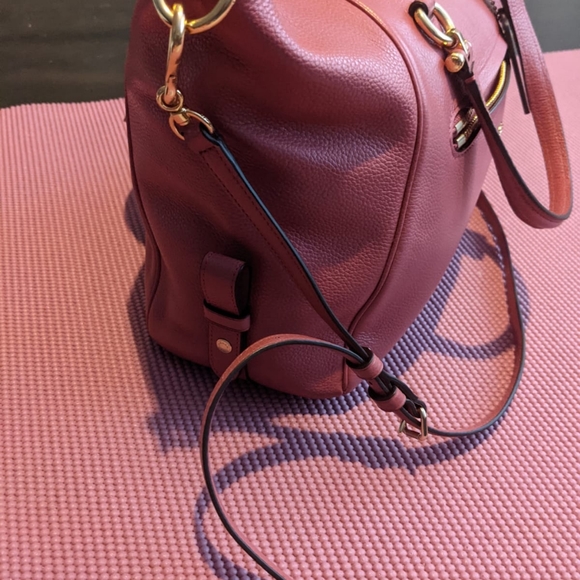 Coach | Bags | Authentic Coach Leather Bag With Care Instructions ...